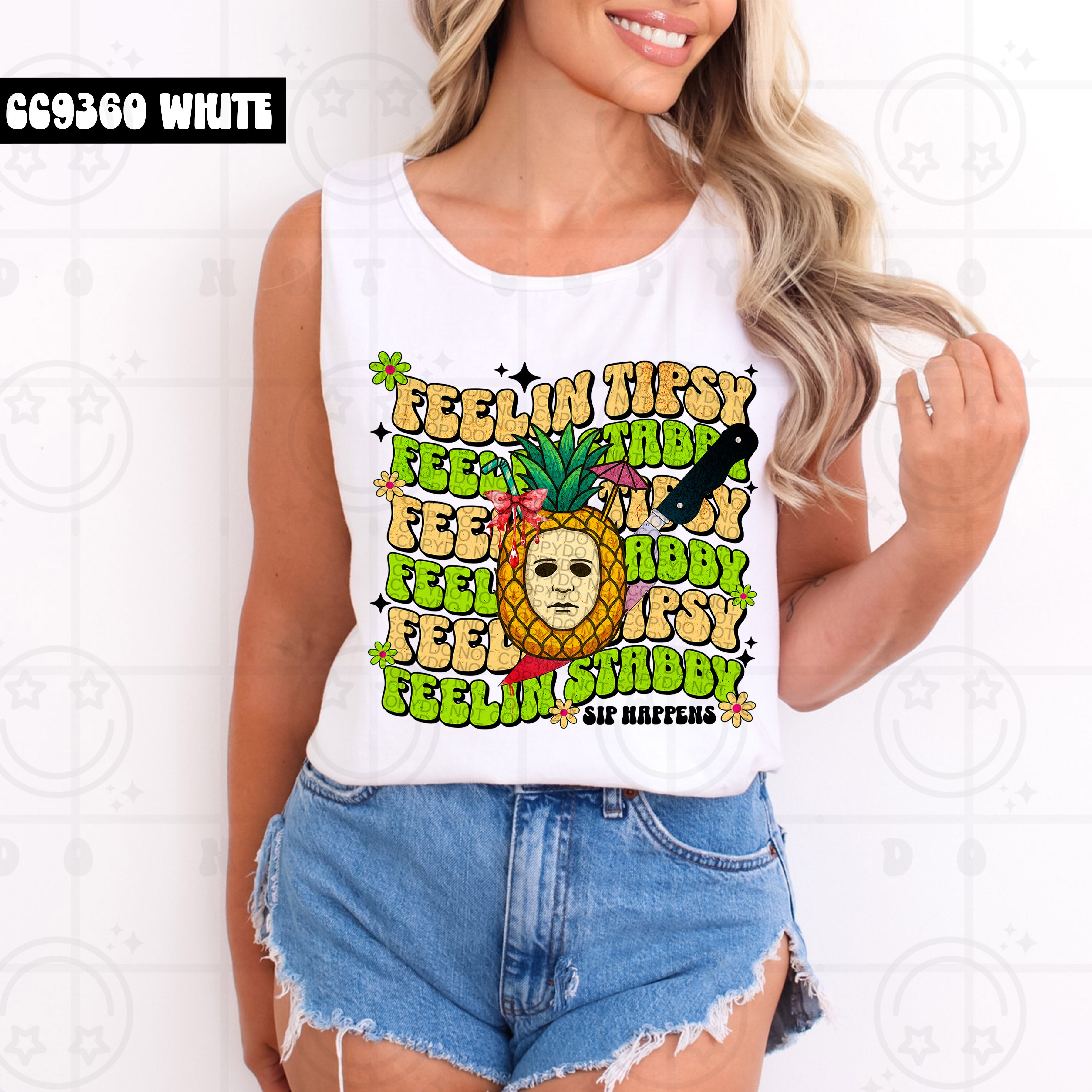 FEELIN TIPSY FEELIN STABBY MIKE TANK – GCLLC DROP SHIPPING